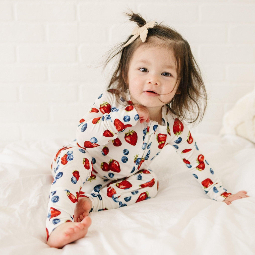Berry Sweet Bamboo Zippy Romper – The Cottage on Pebble Lane